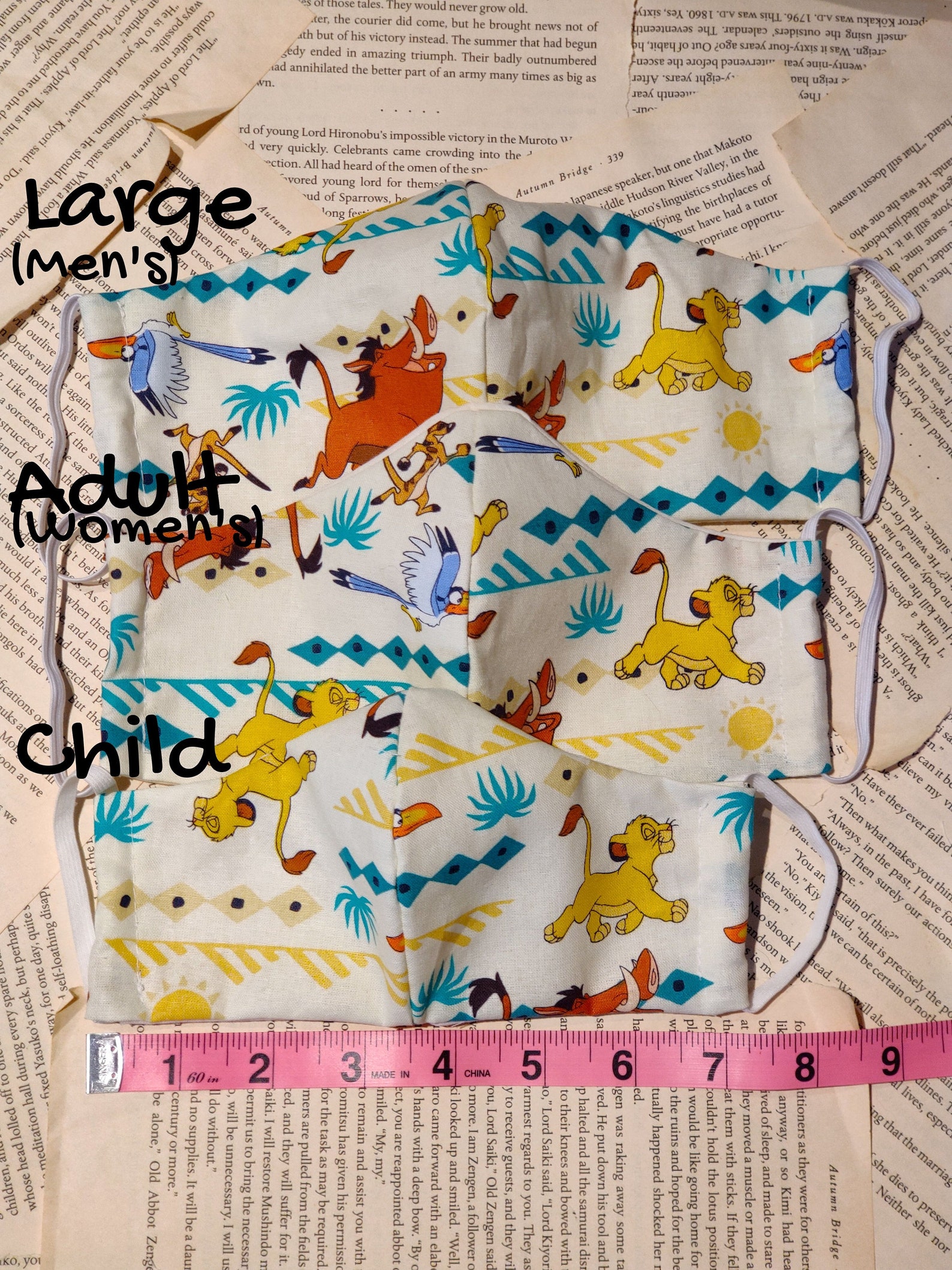 Video Game Cotton Face Mask Adults & Kids Handmade | Etsy