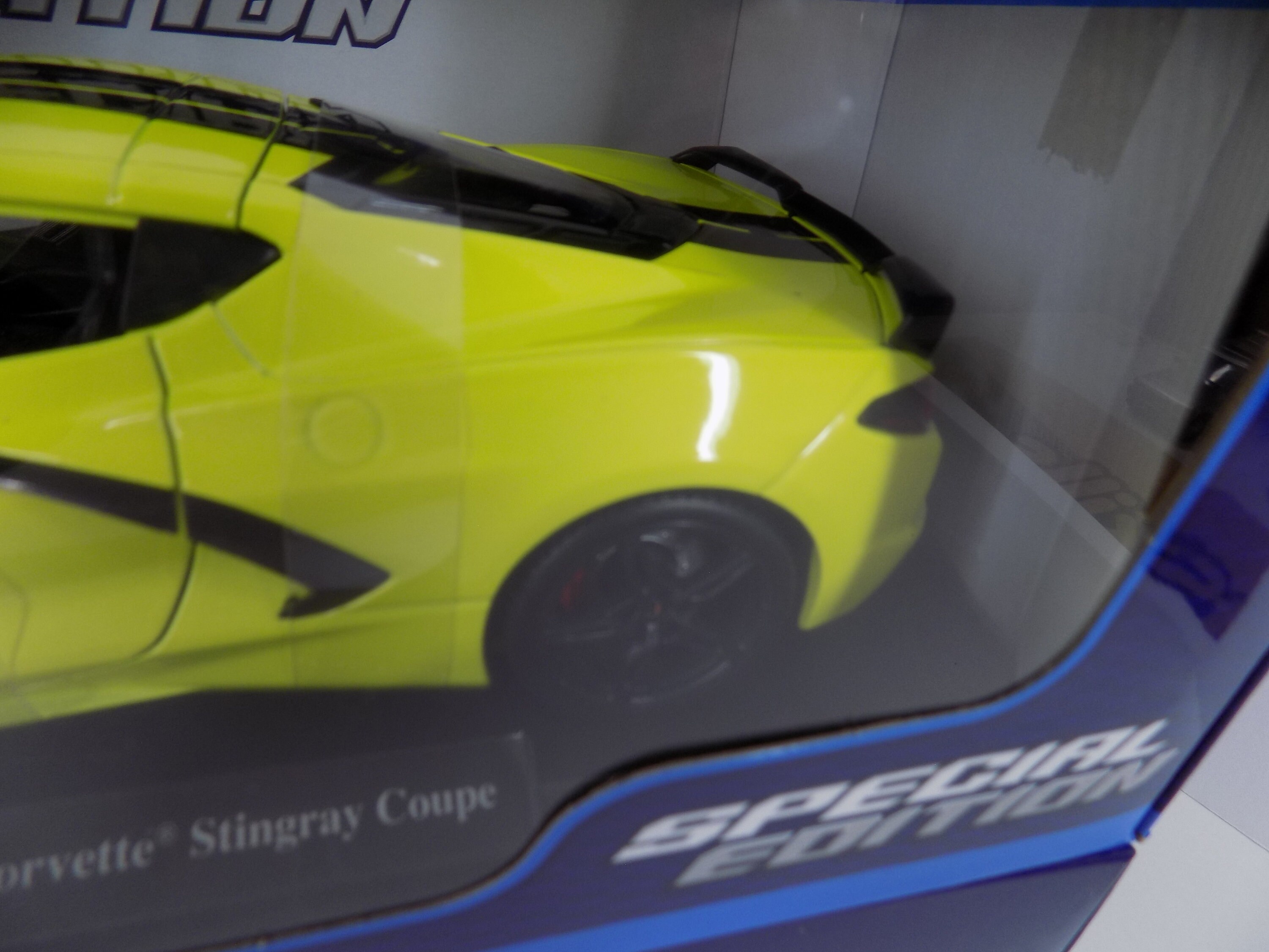 1/18 Scale Diecast 2020 Corvette Stingray in Accelerate Yellow - Etsy