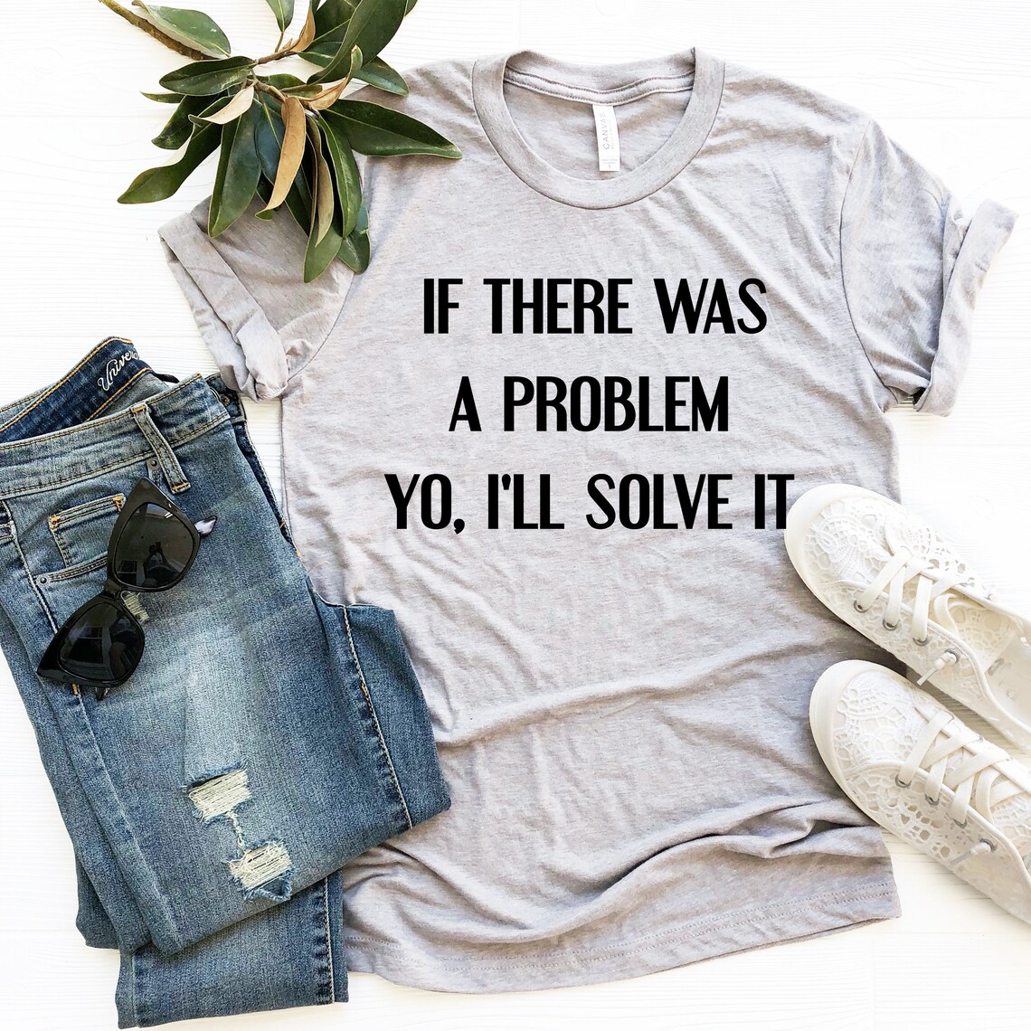 If There Was A Problem Yo I'll Solve It Shirt Social - Etsy
