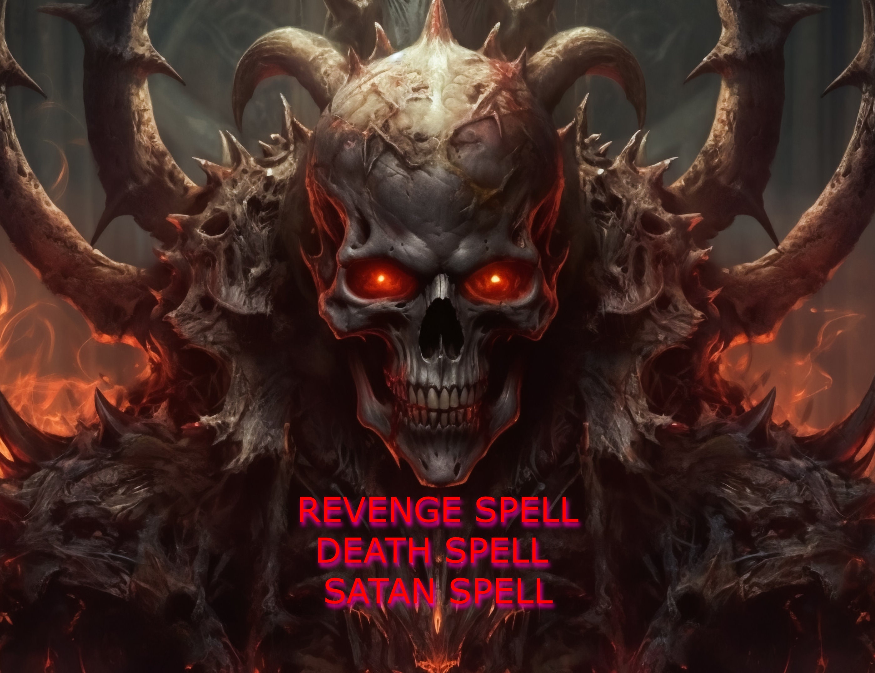 Revenge Spell of Damnation Death Spell Curse Your Enemy Satan Spell ...