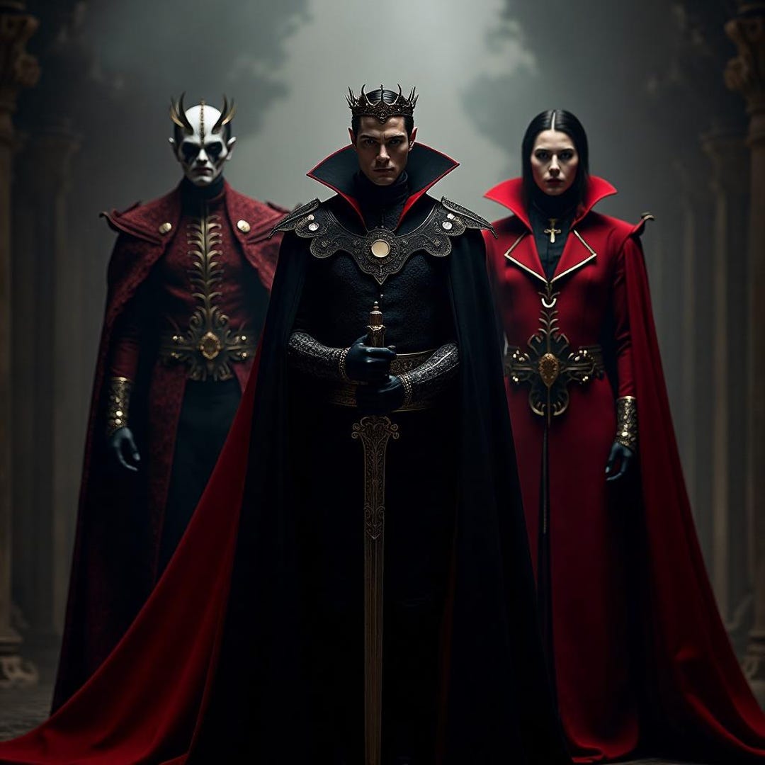 Sentinel Army of Vampire Servitors Summoning, Team of Powerful Eternal ...