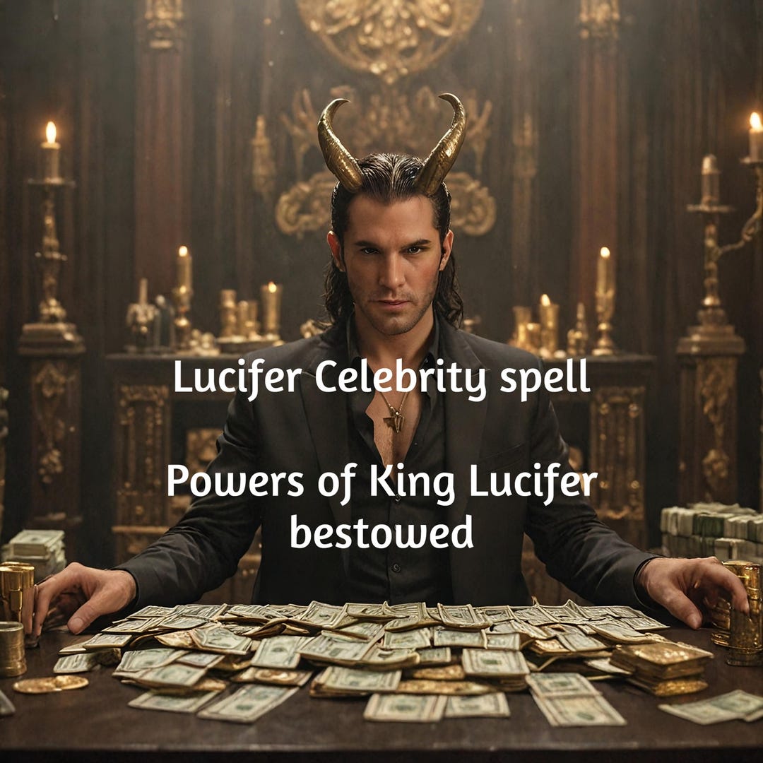 Become Famous Illuminati Spell Ascension Lucifer Spell for Fame Money ...