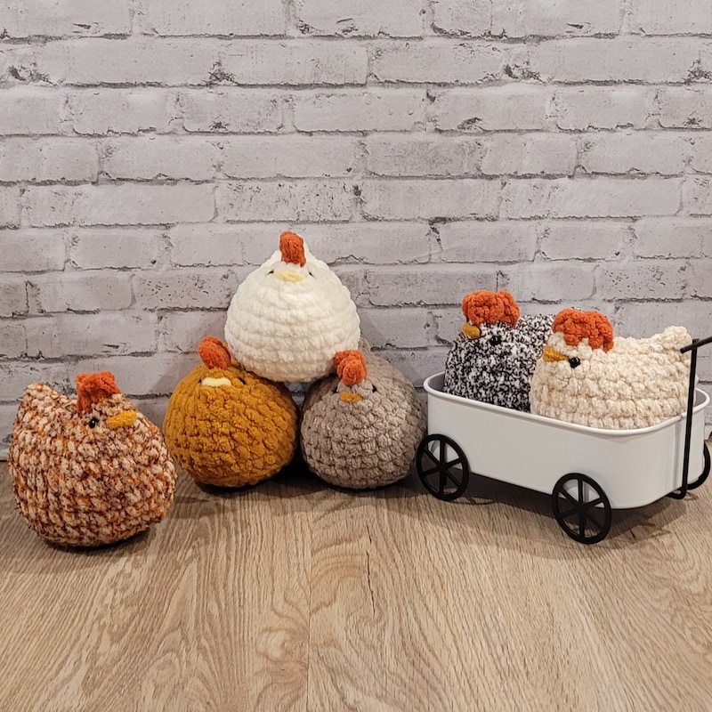 Mabel Chicken Crochet Pattern - Etsy