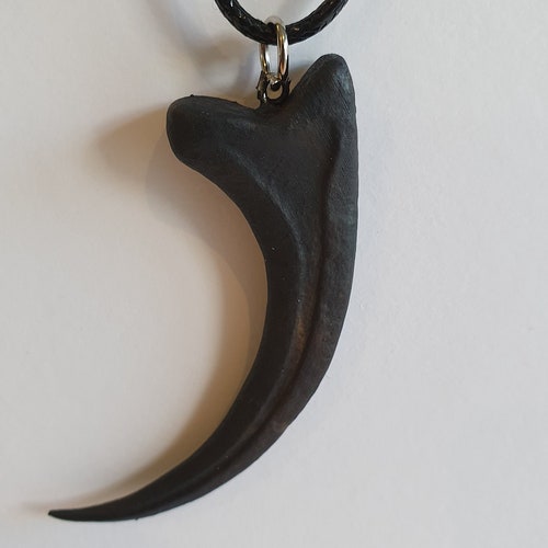 Velociraptor Claw Necklace Dinosaur Raptor Pendant - Etsy Canada