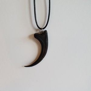 Raptor Claw Necklace. Velociraptor Pendant Unique Gift From the ...