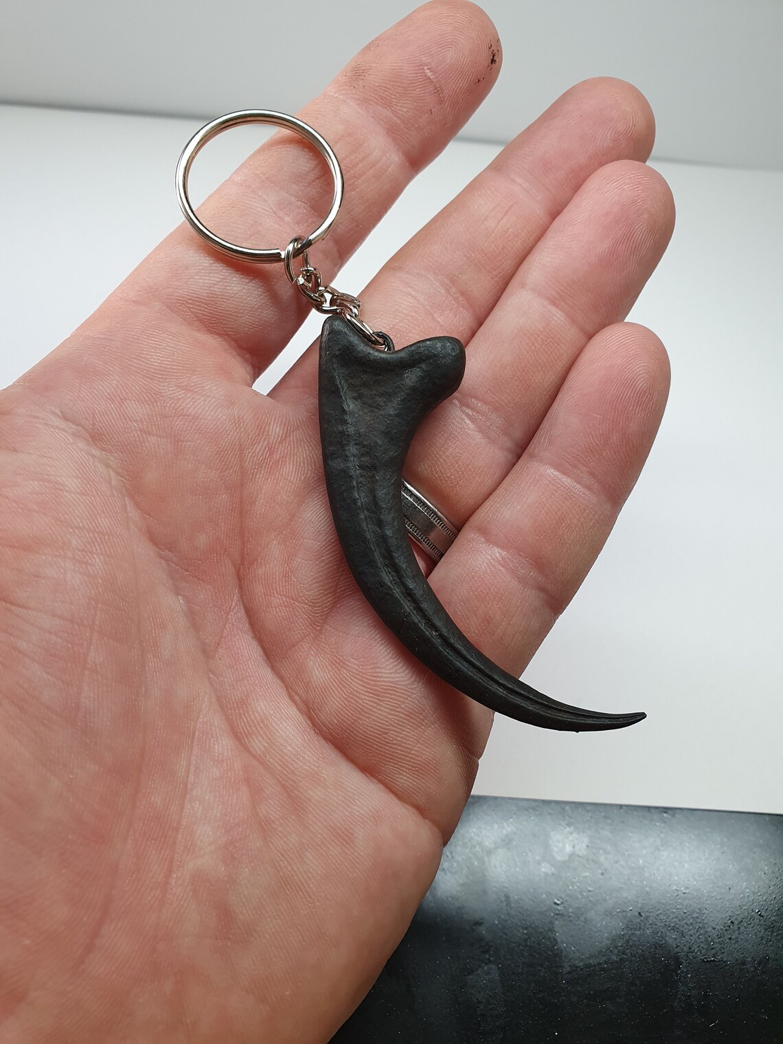 Raptor Claw. Velociraptor Claw Keyring/keychain From the Jurassic ...
