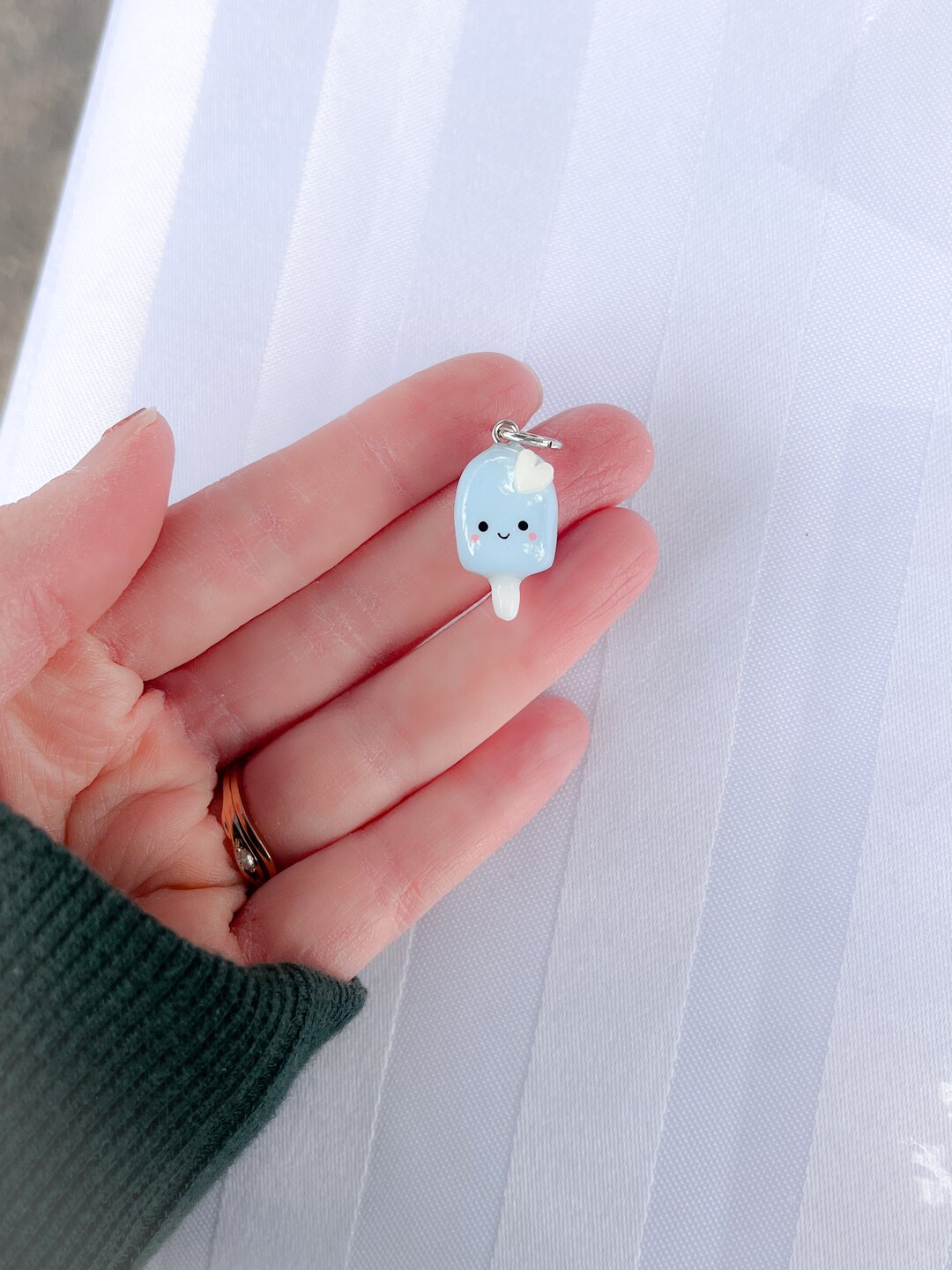 Blue Popsicle Charm - Etsy