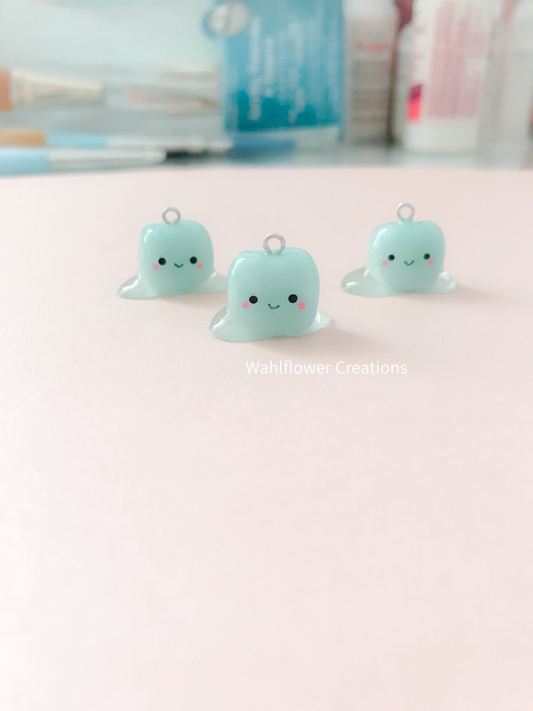 Kawaii Melting Ice-cube Charm - Etsy