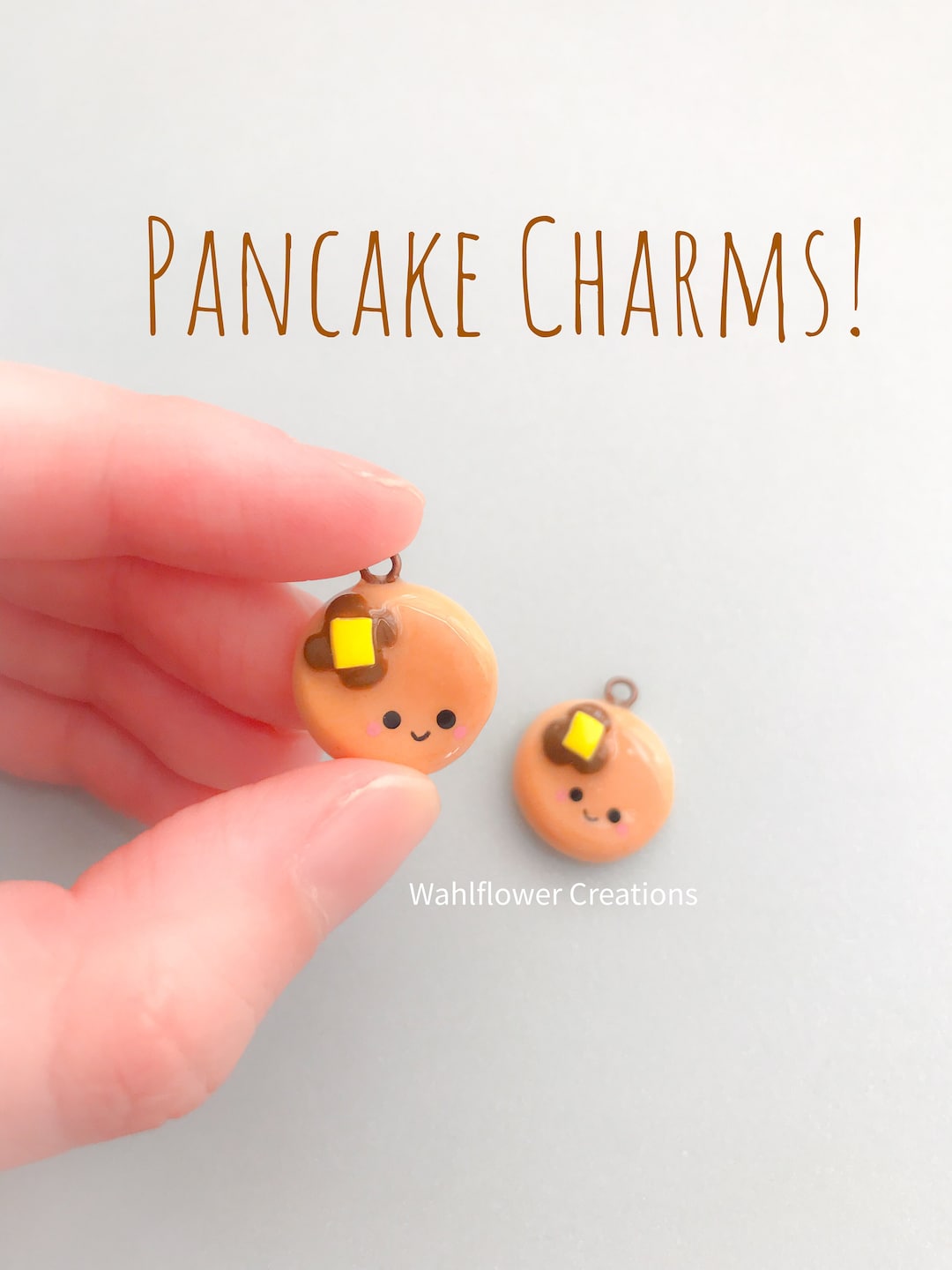 Kawaii Pancake Charm - Etsy