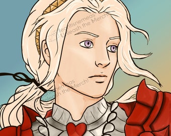 Fire Emblem Three Houses // FE3H // Edelgard Print - Etsy