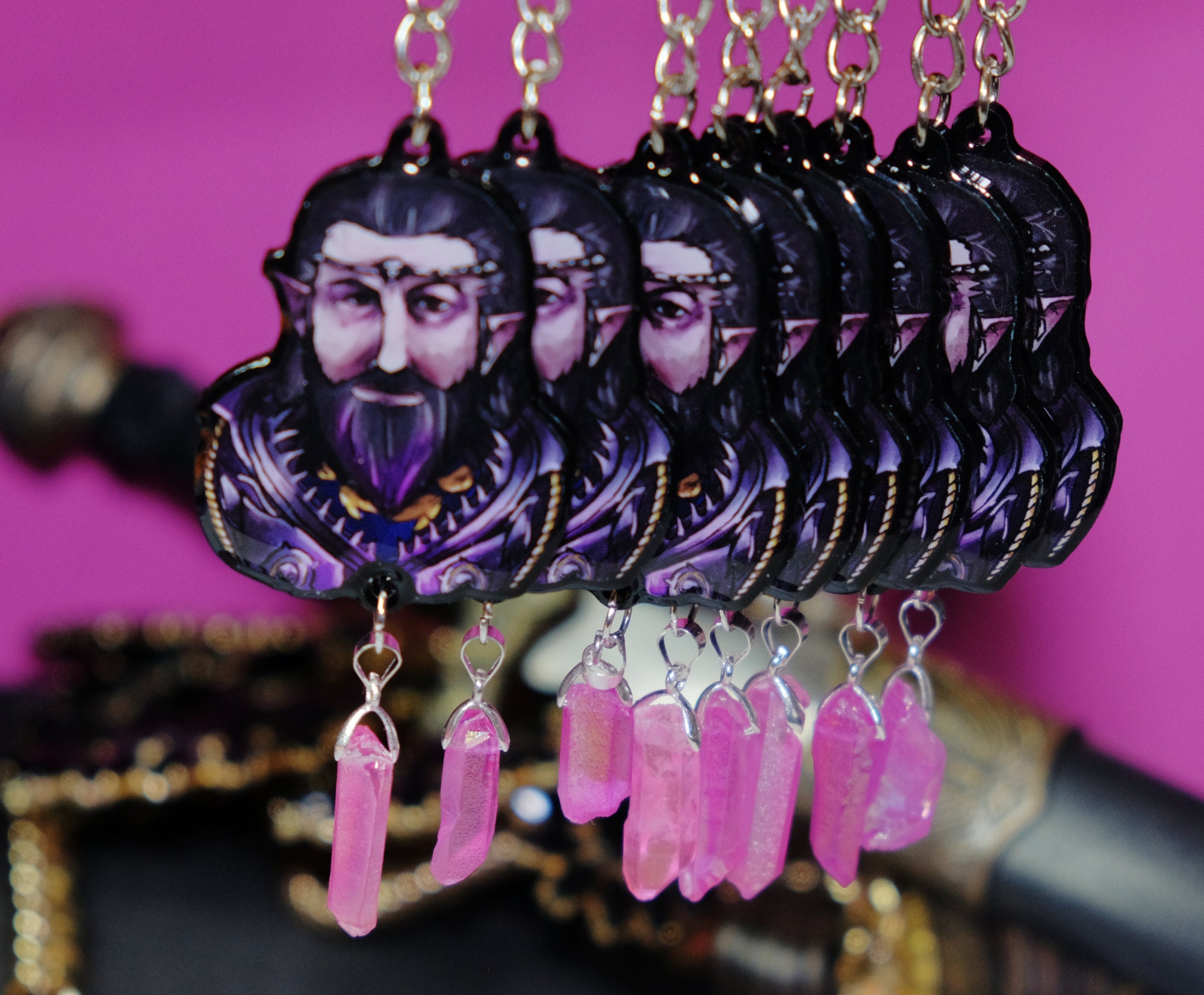 Baldur's Gate 3: the Chosen Three Single-sided Acyrlic Keychain With ...