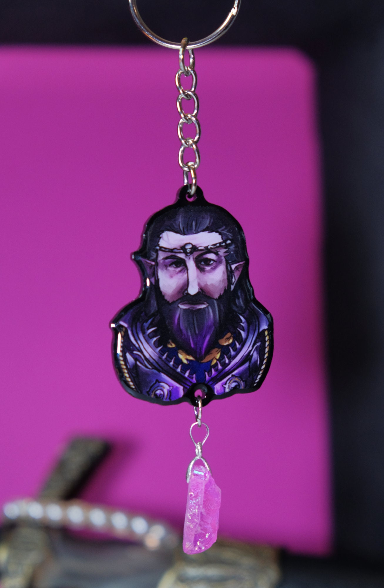 Baldur's Gate 3: the Chosen Three Single-sided Acyrlic Keychain With ...