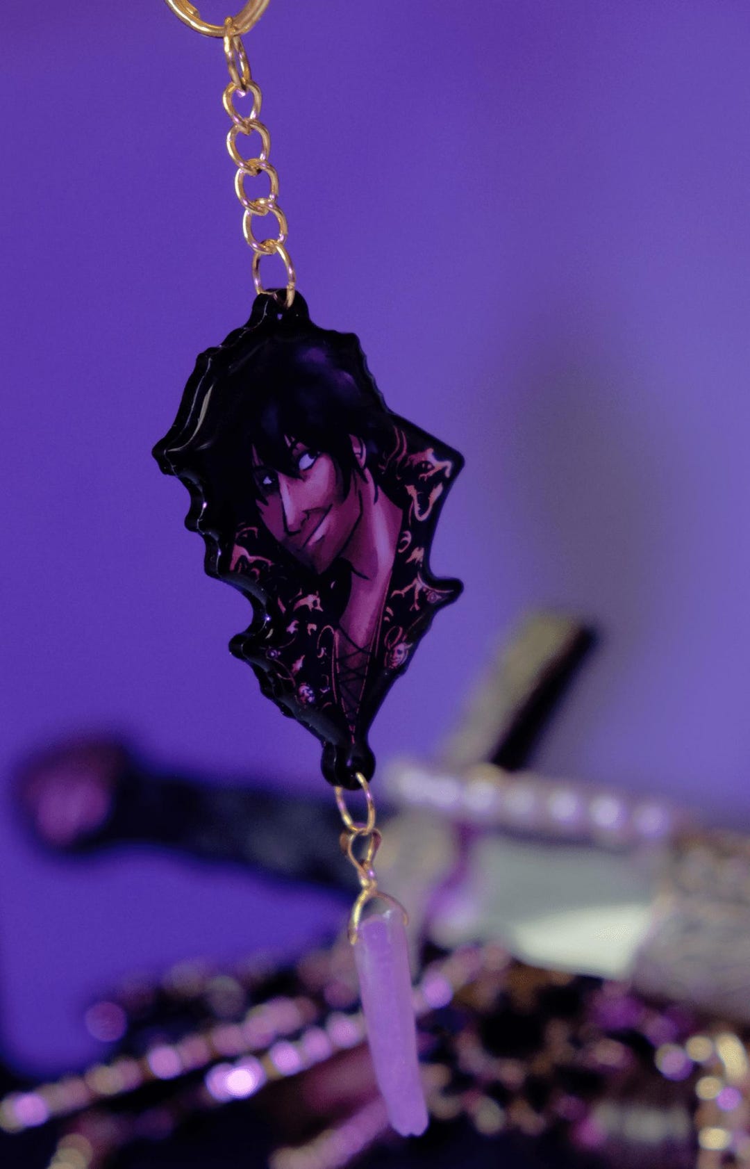 Baldur's Gate 3: the Chosen Three - Single-sided Acyrlic Keychain With ...