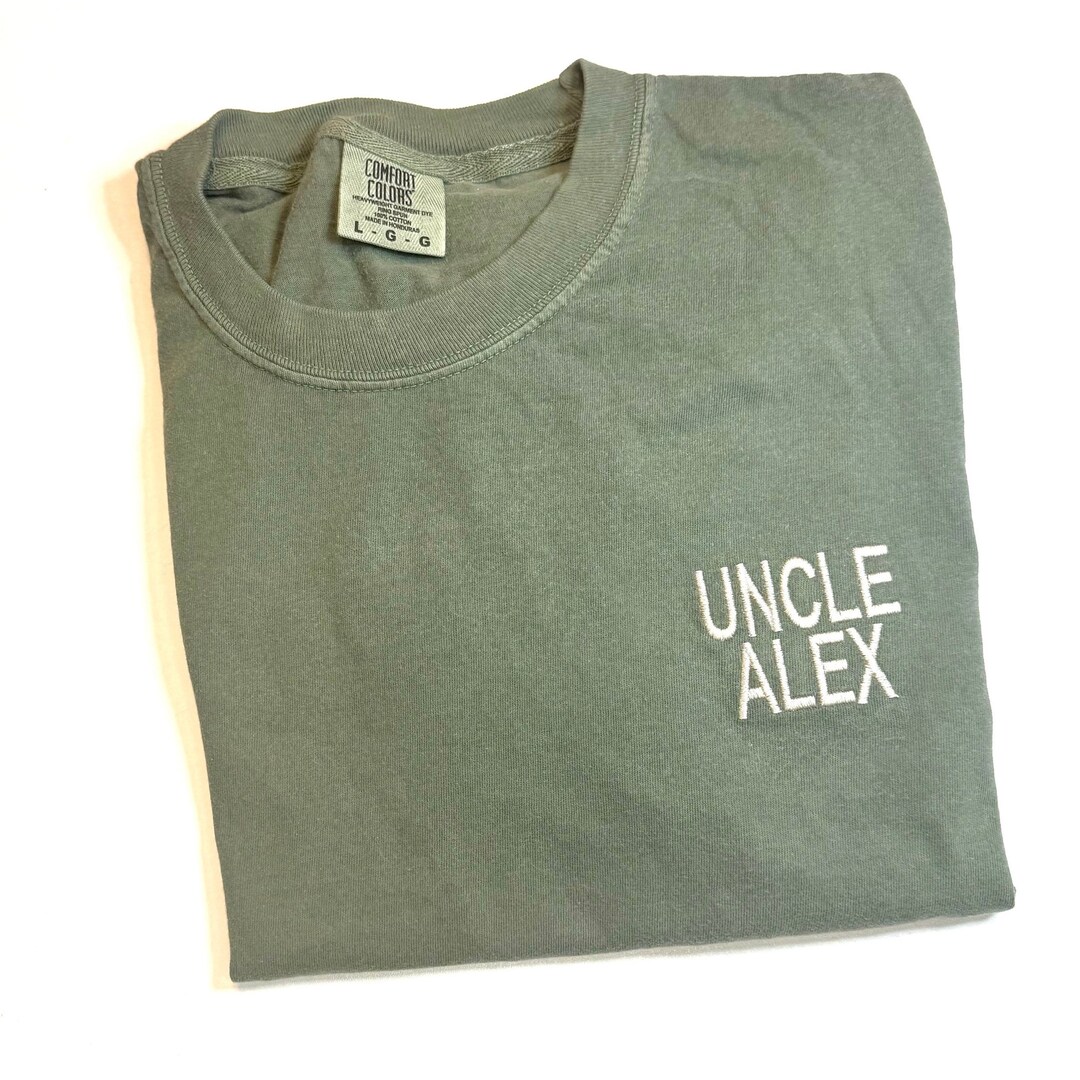 Personalized Uncle Shirt, Cool Uncle Shirt, Embroidered Uncle Shirt ...