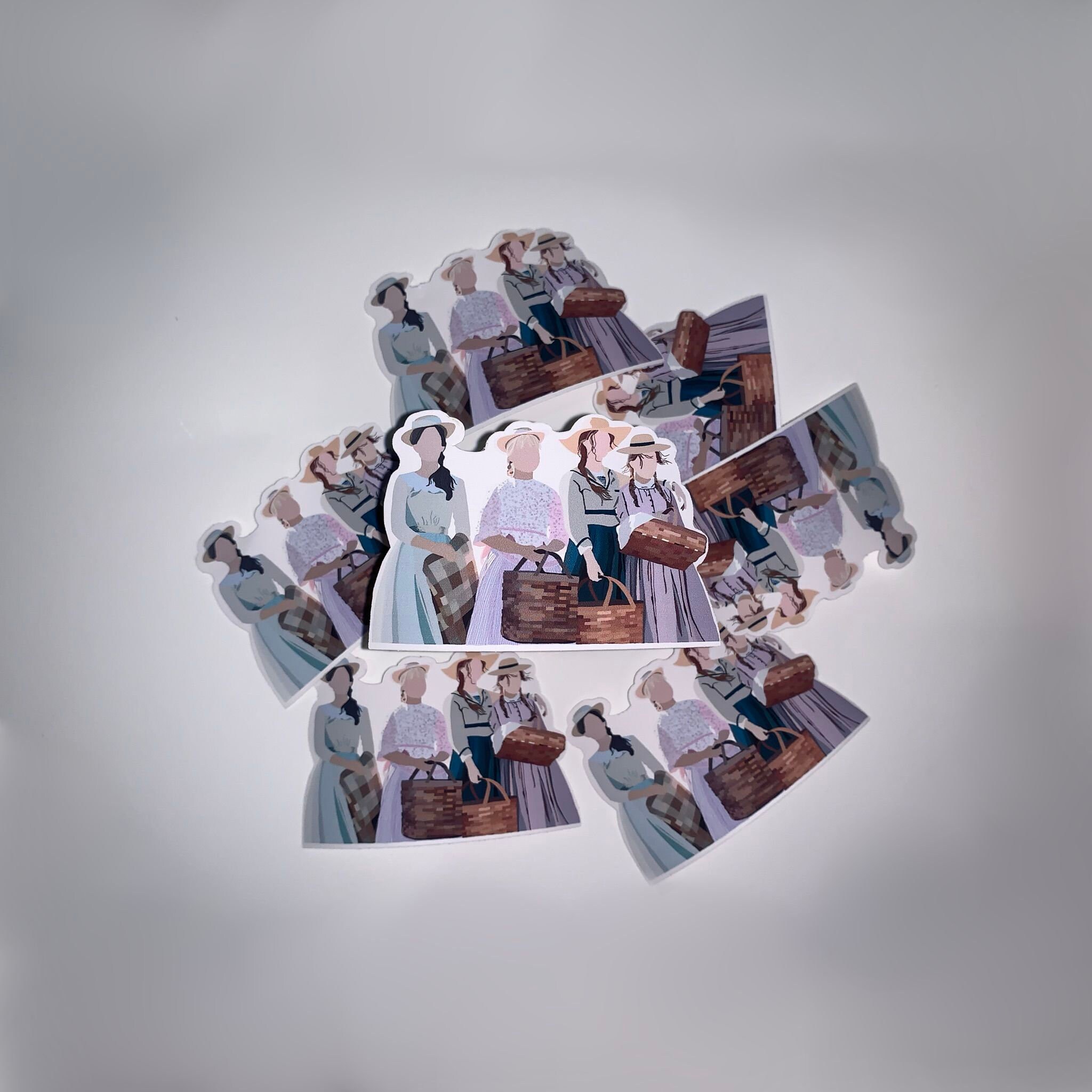 The March Sisters Sticker/ Little Women Sticker/ Laptop - Etsy