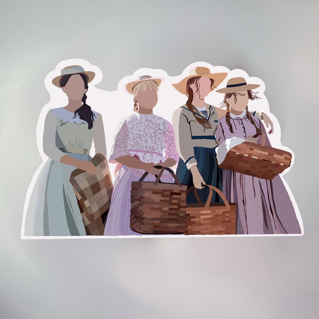 The March Sisters Sticker/ Little Women Sticker/ Laptop Sticker ...