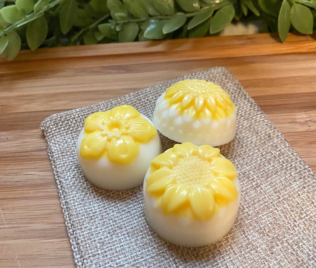 Sunflower Soy Melts, Wax Tarts, Scented Wax Melt, Flower Wax Melts, Soy ...