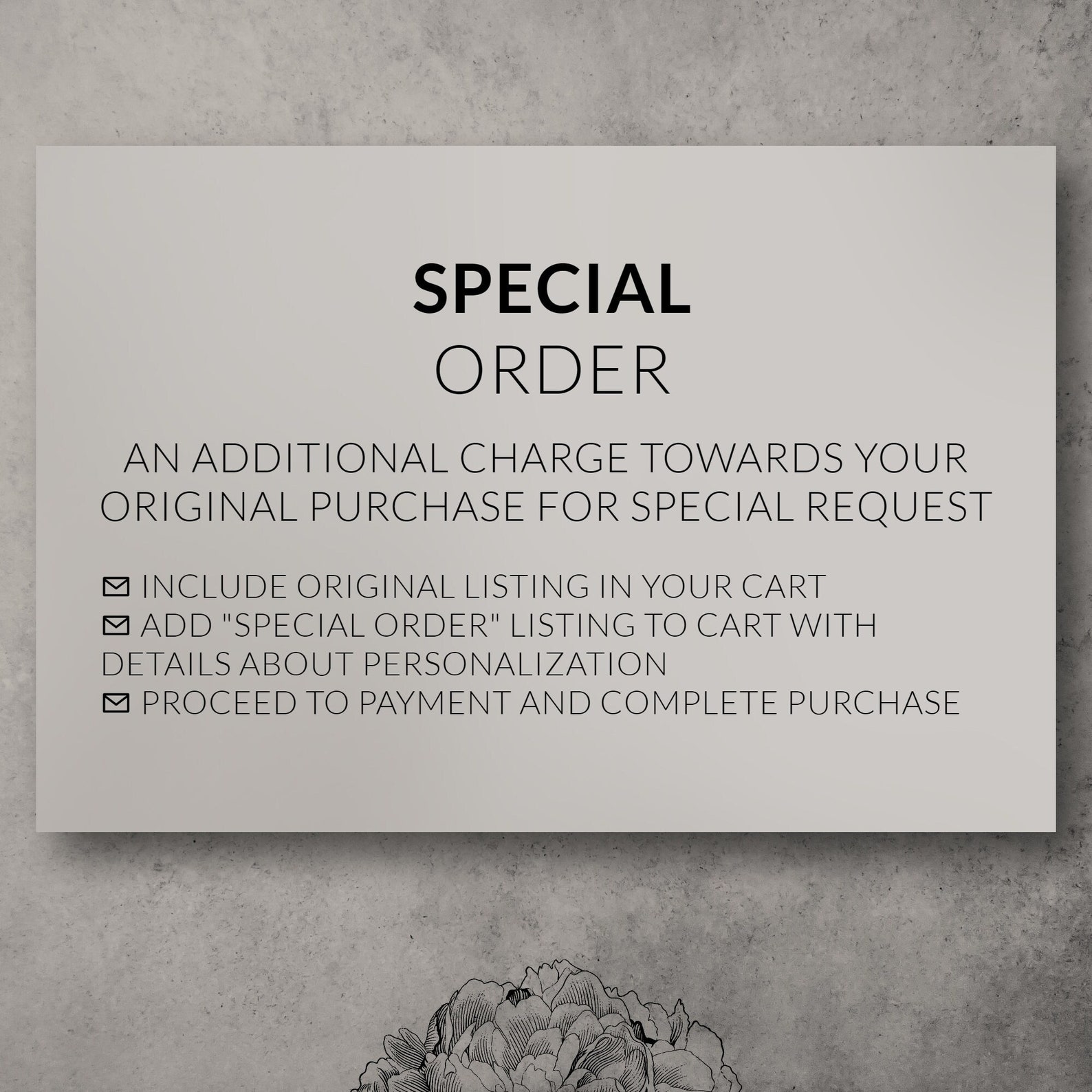 SPECIAL ORDER Digital Download | Etsy