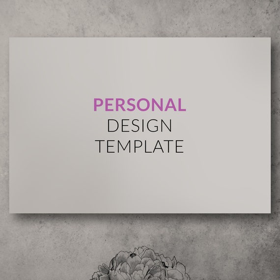Personalize Design Templates Made for You Digital Download - Etsy