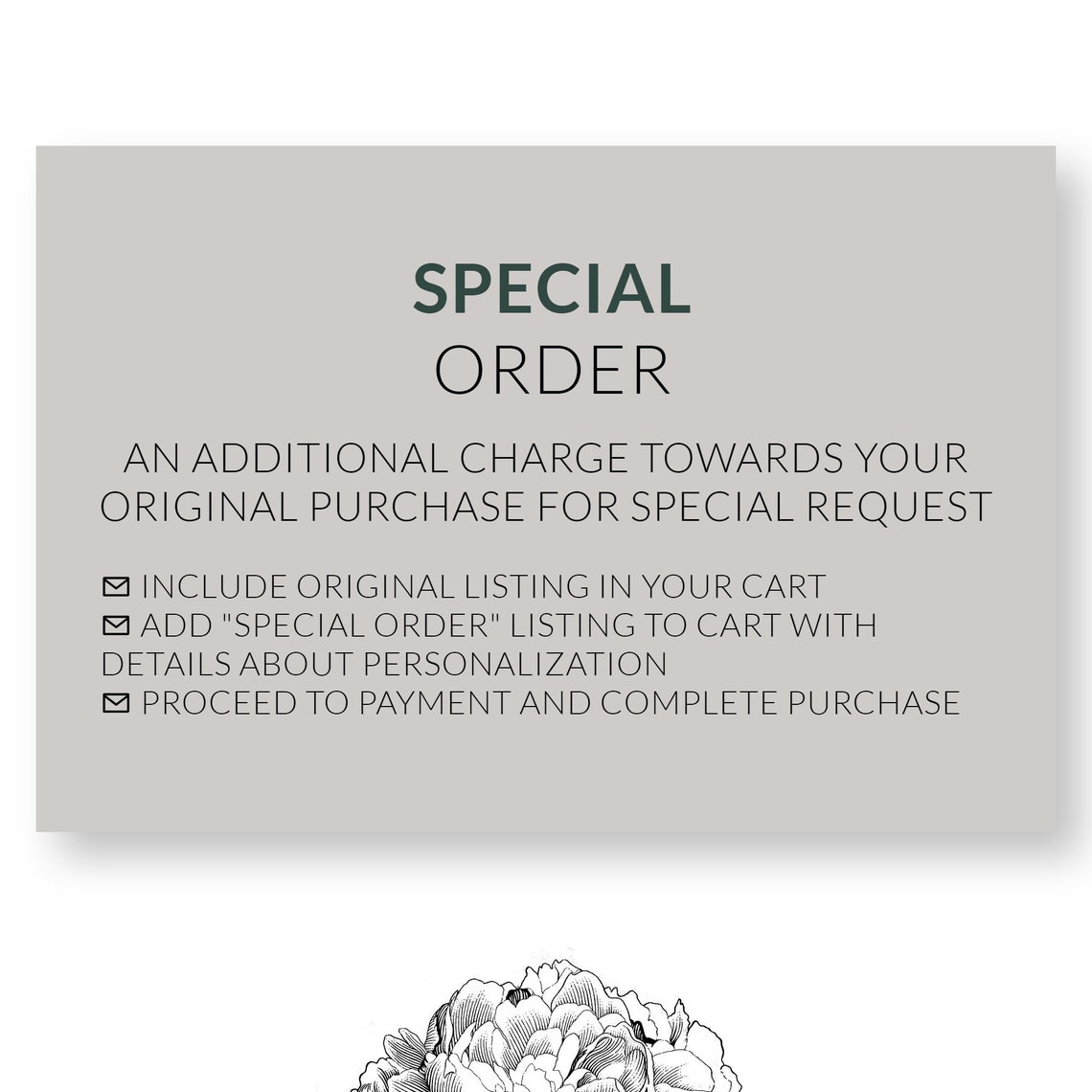 SPECIAL ORDER Digital Download - Etsy