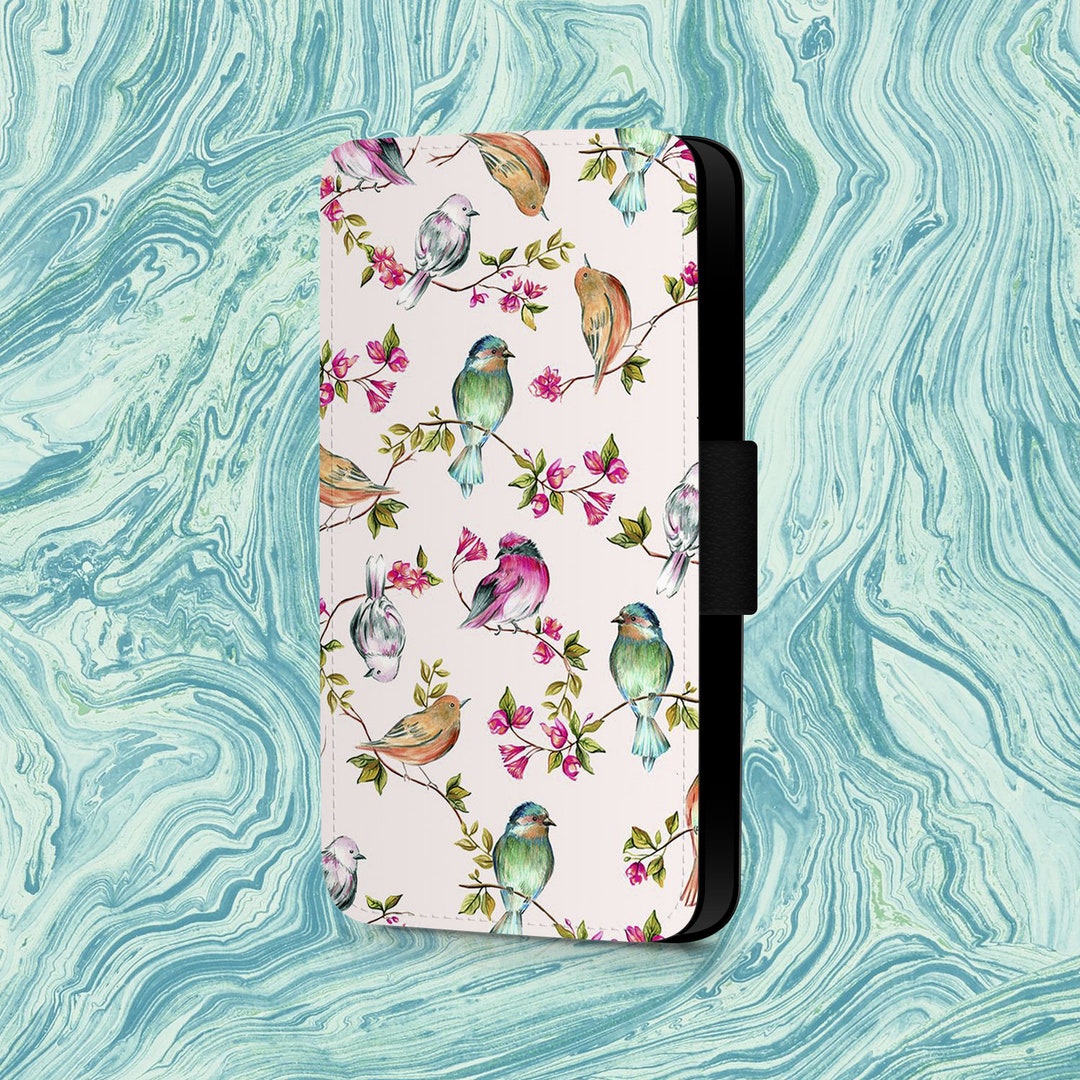 Colourful Birds Phone Flip Case for iPhone - Etsy UK