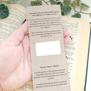 North Sea, BOOKMARK, Eco-friendly, Eco-friendly Bookmark, Recycled ...