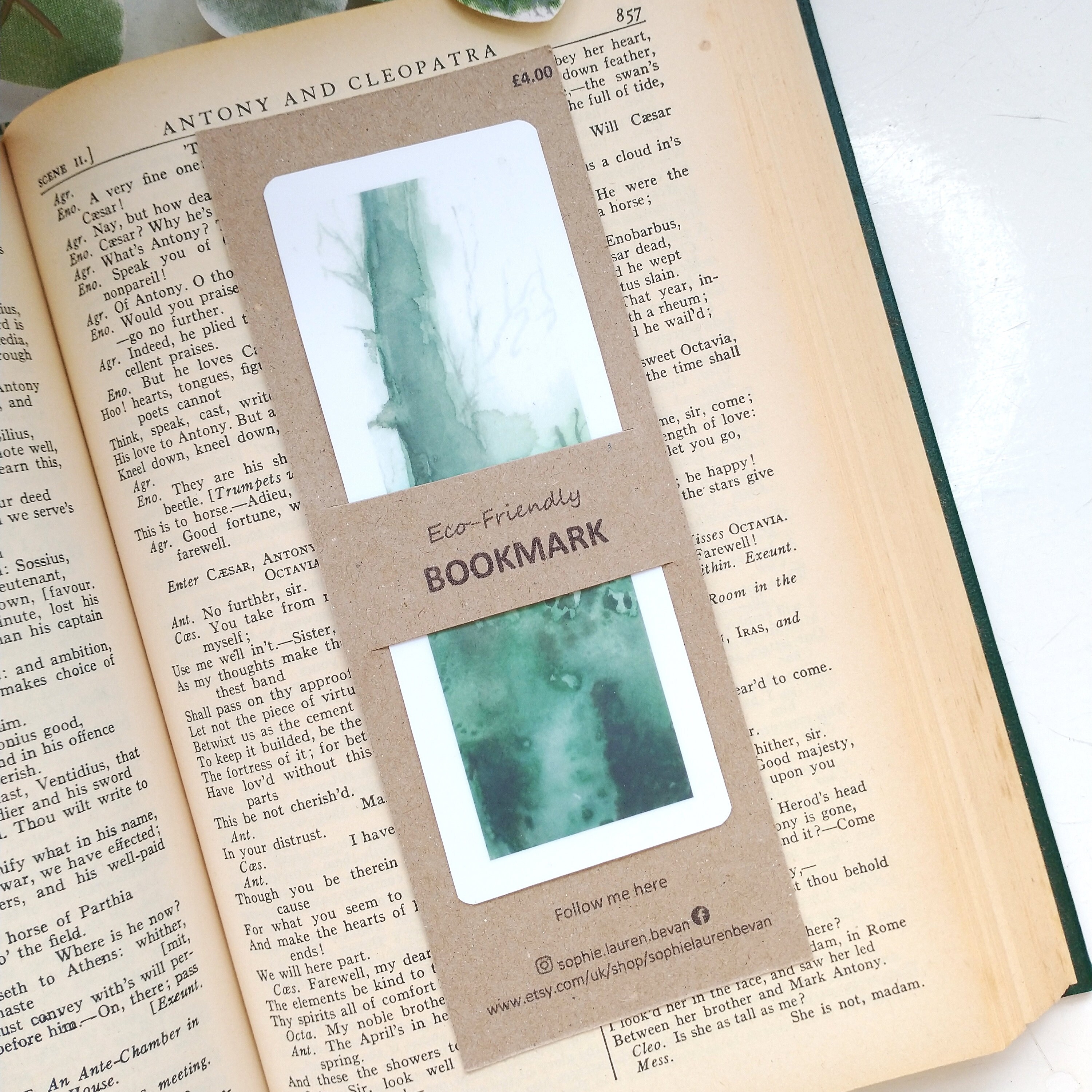 BOOKMARK Eco-friendly Eco-friendly Bookmark Recycled Free - Etsy