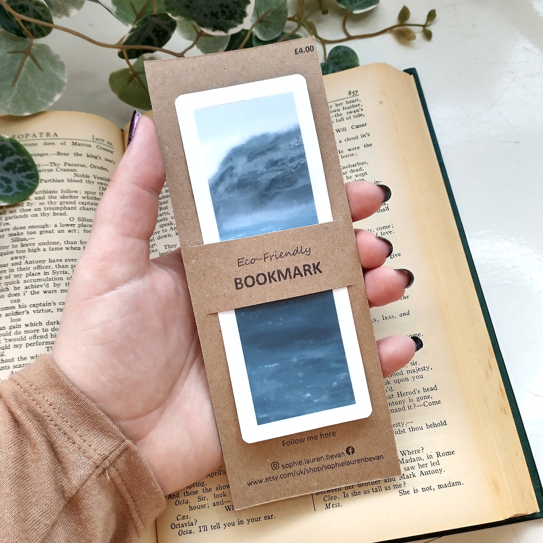 North Sea, BOOKMARK, Eco-friendly, Eco-friendly Bookmark, Recycled ...