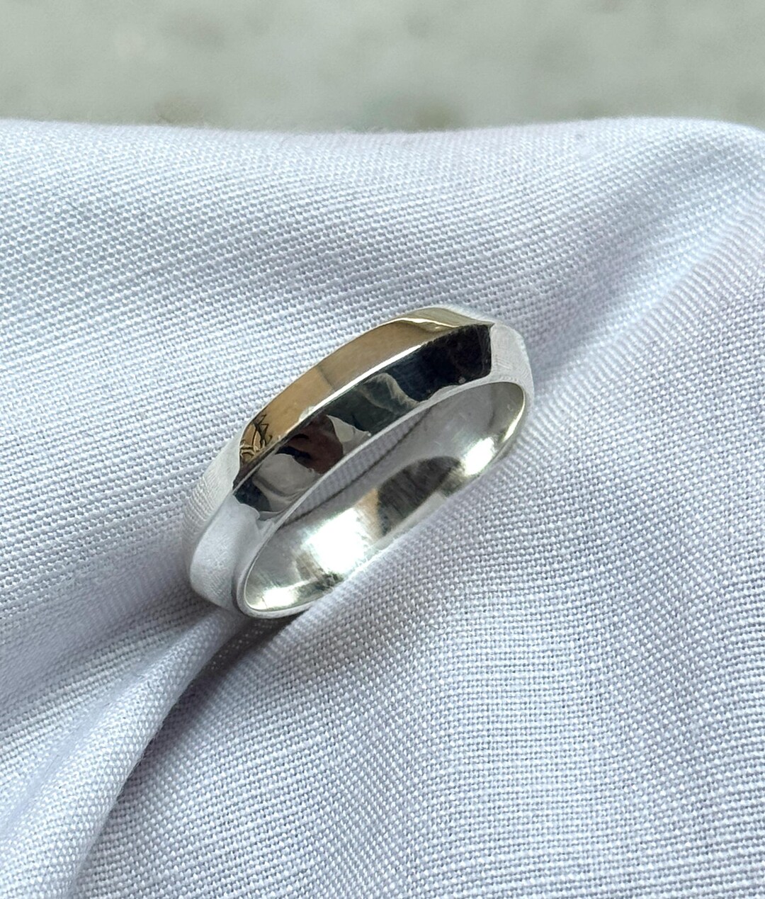 Most Trending/925 Solid Silver Band/daily Wear Simple Band for Him ...