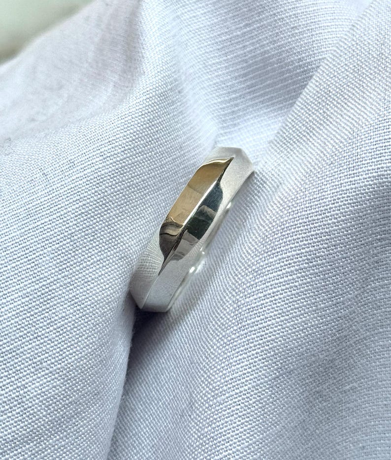 Most Trending/925 Solid Silver Band/daily Wear Simple Band for Him ...