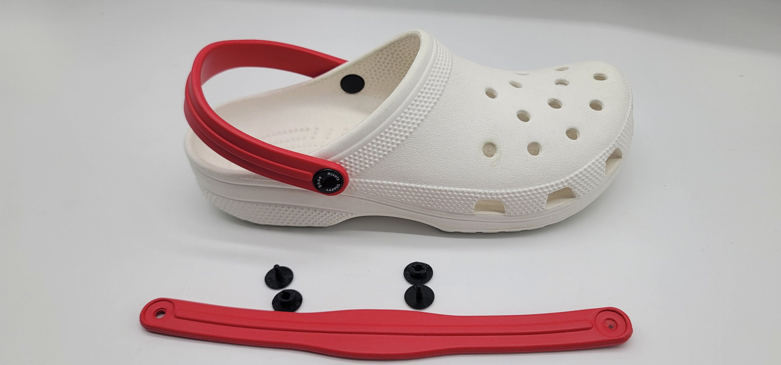 Snappy Red Straps for Croc - Etsy