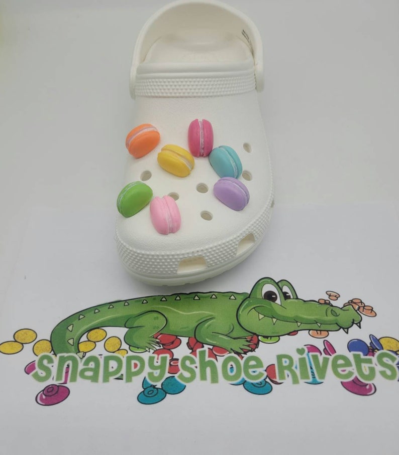 Macaron, Candy Cookies, Ice Cream and Ice Cream Bars Shoe Charms - Etsy