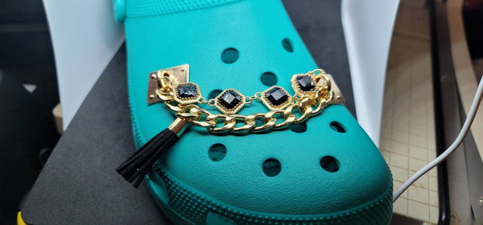 Shoe Charm Chains B - Etsy