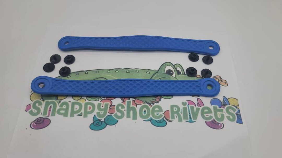 Heel Straps That Fit Crocs With 4 Rivets BLUE - Etsy