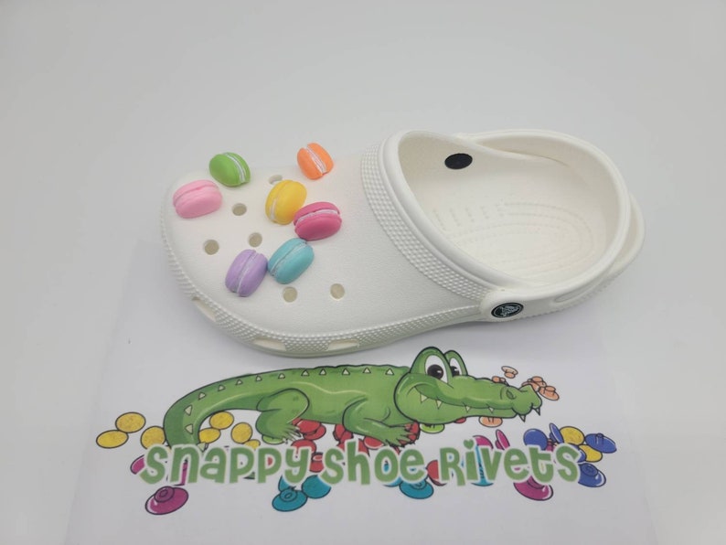 Macaron, Candy Cookies, Ice Cream and Ice Cream Bars Shoe Charms - Etsy