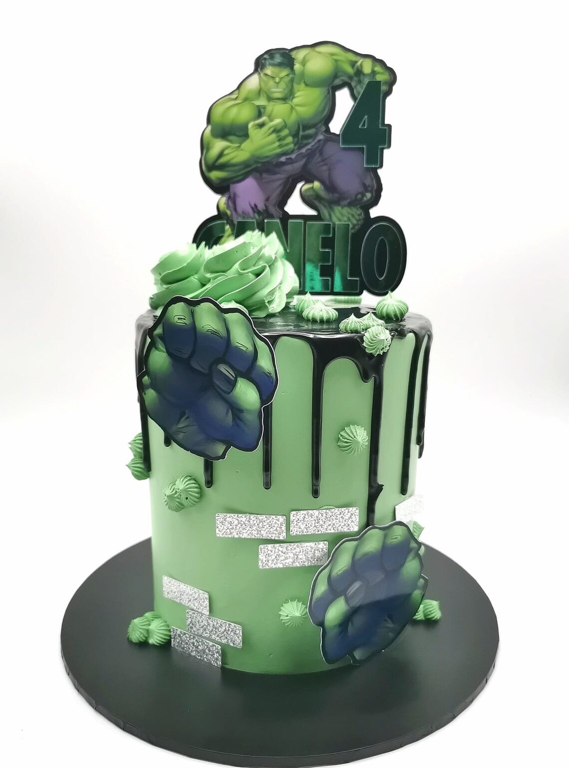 Hulk Themed Cake Topper Package / Personalised Hulk Themed - Etsy UK