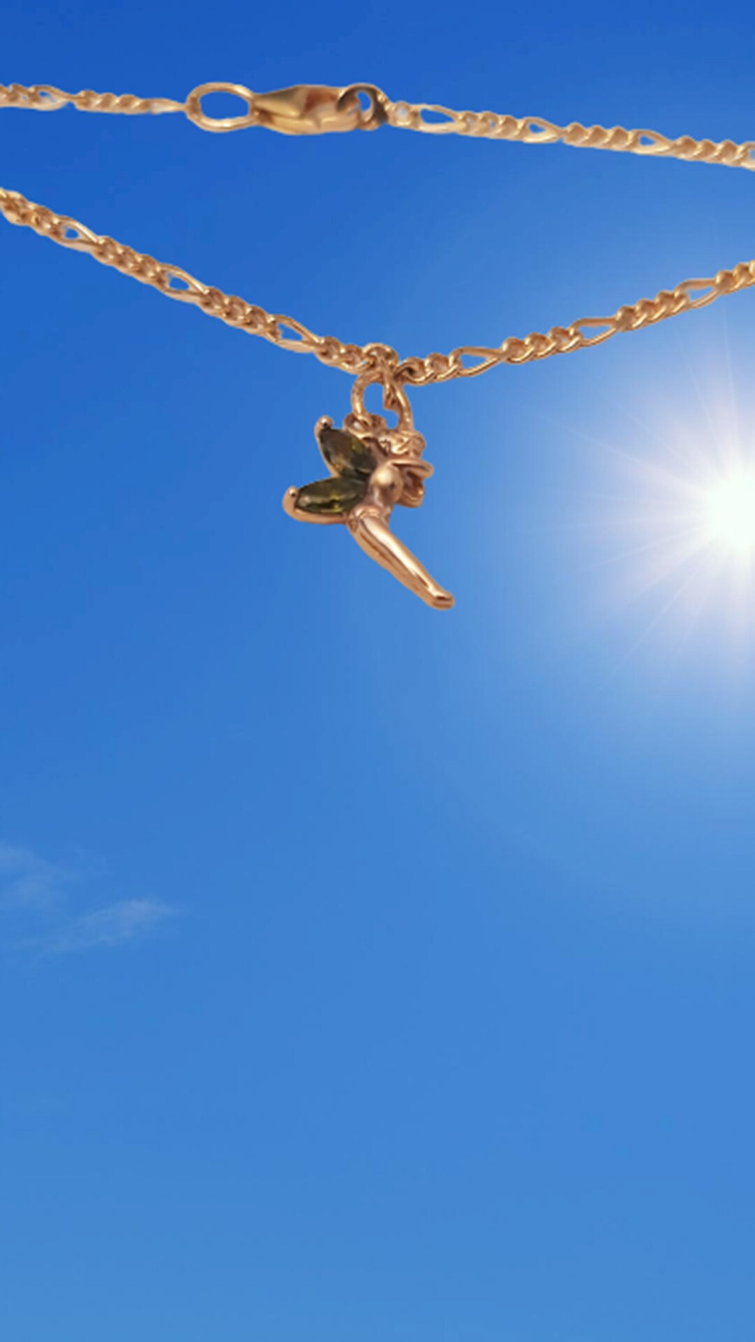Gold Plated Ankle Chain Elf - Etsy