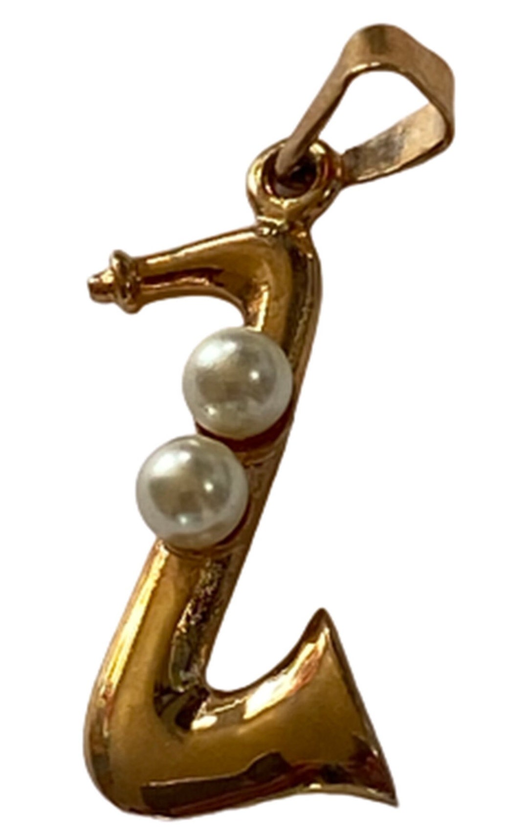 Gold-plated Saxophone Pendant - Etsy