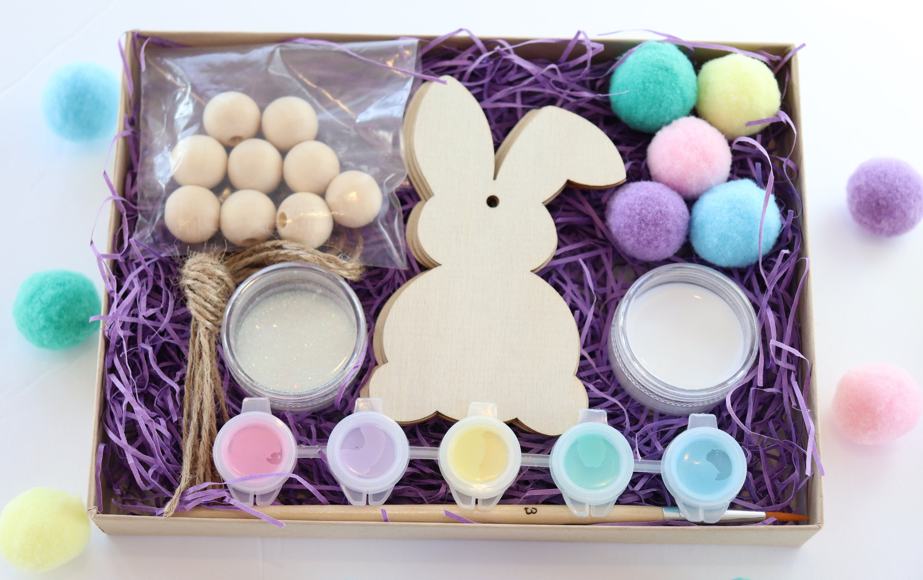 Easter Craft Kit DIY Easter Painting Kit Easter Activity in - Etsy
