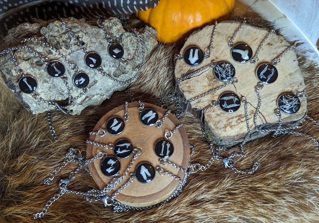 Bone Bracelets. Curio Bracelets. Silver Chain Bracelets. Oddity ...