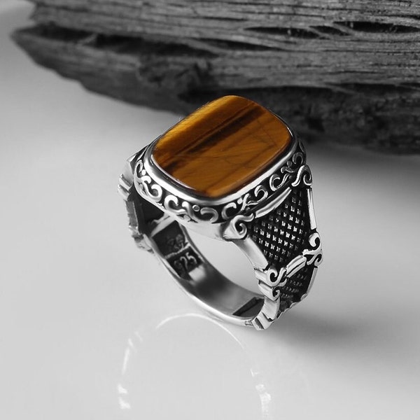 Brown Ring - Etsy