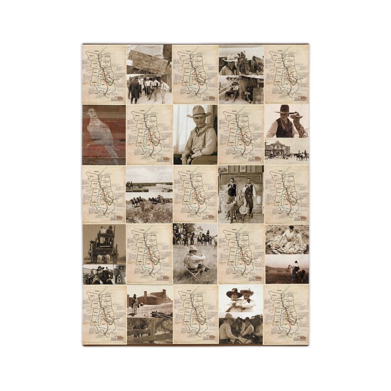 Lonesome Dove Gus Woodrow Western Movie Cowboy Christmas Present Gift ...