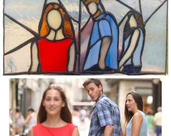 Stained Glass Meme - Etsy