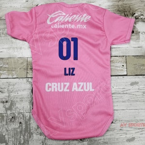 Cruz Azul Baby Jersey 2021-2022, Liga MX, Body De Bebé, Cruz Azul ...