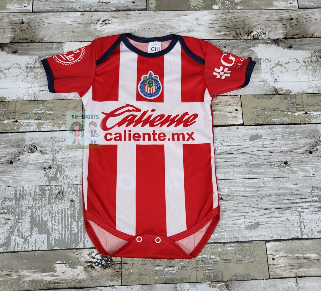 Chivas De Guadalajara Baby Jersey, Jersey, Liga MX, Body De Bebé ...