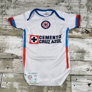 Cruz Azul Baby Jersey 2022-2023, Liga MX, Body De Bebé, Cruz Azul ...