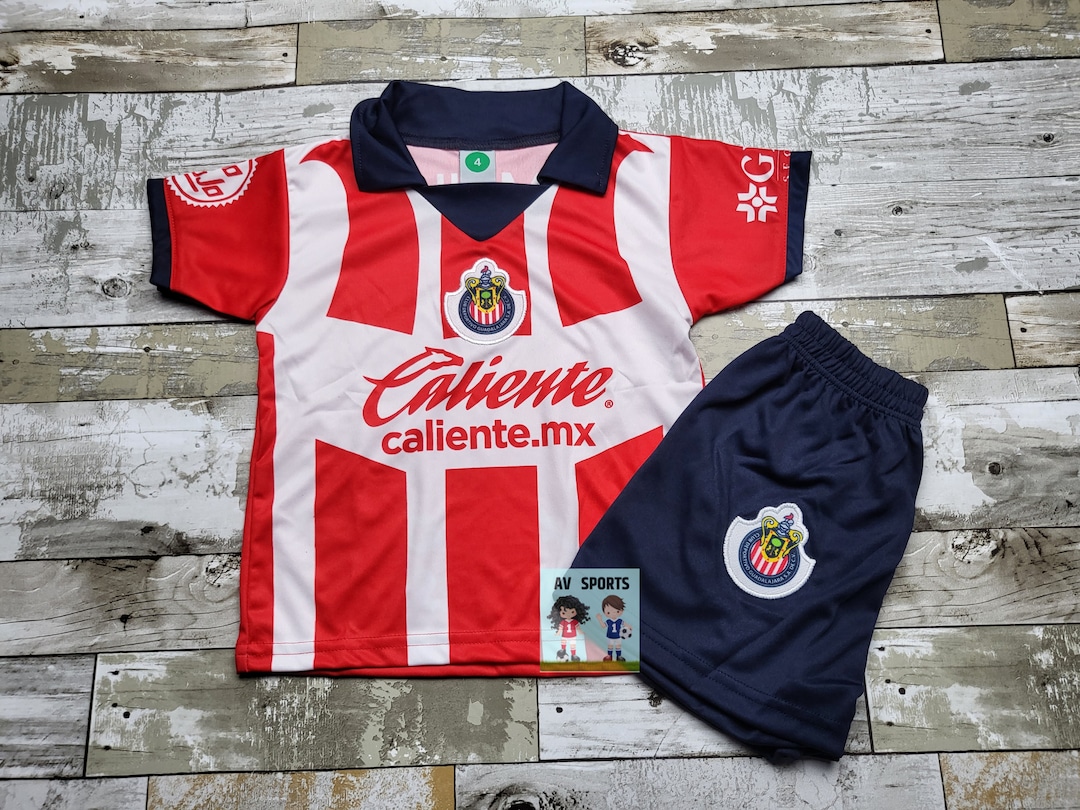 Chivas De Guadalajara Kids Soccer Jersey & Shorts Set - Etsy