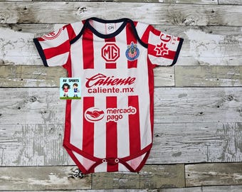 Chivas De Guadalajara Baby Jersey 2022/2023, Jersey, Liga MX, Body De ...