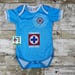 Cruz Azul Baby Jersey 2022-2023, Liga MX, Body De Bebé, Cruz Azul ...