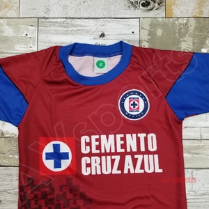 Cruz Azul Kids Jersey 2020-2021, Soccer Jersey, Liga MX, Playera De ...